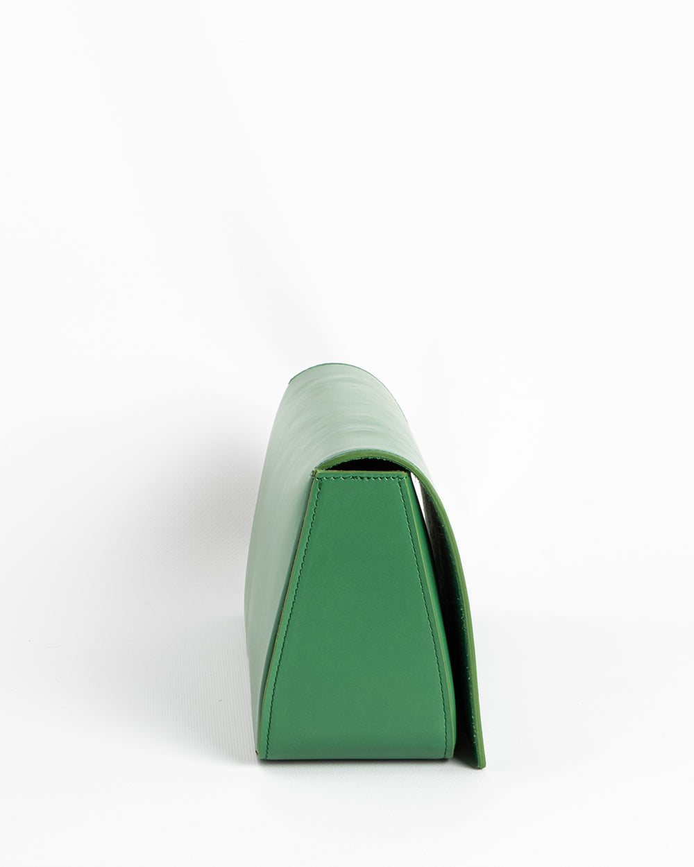 Neroli Basilico: Green Leather Shoulder Bag, Made in Italy – Euterpe Studio